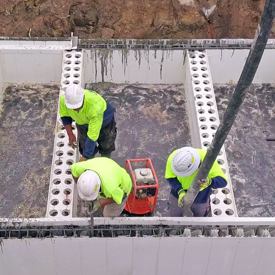 The fail-safe method for eliminating air voids in permanent formwork ...